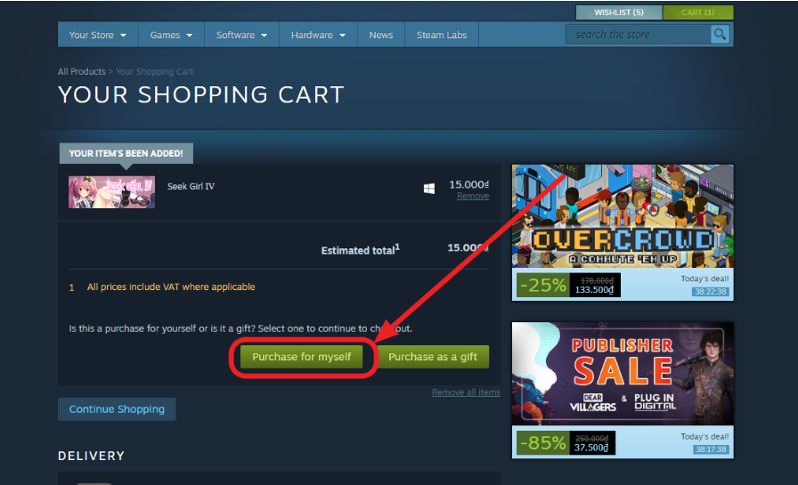 HƯỚNG DẪN MUA GAME TRÊN STEAM - Divine News
