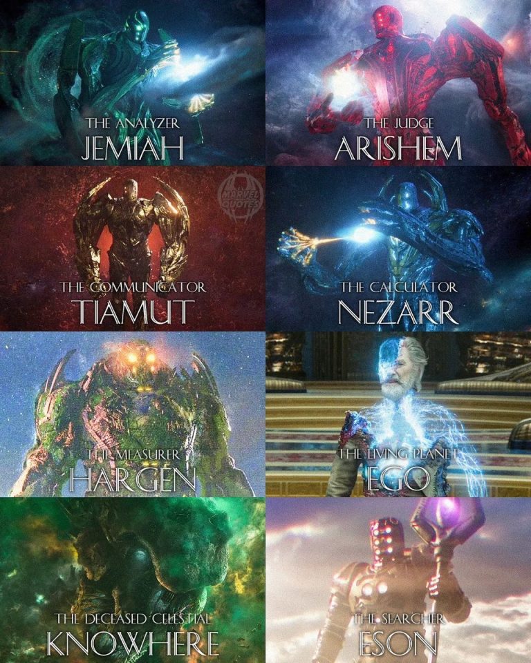 Celestials - những vị thần tạo nên đa vũ trụ Marvel như hiện tại ...