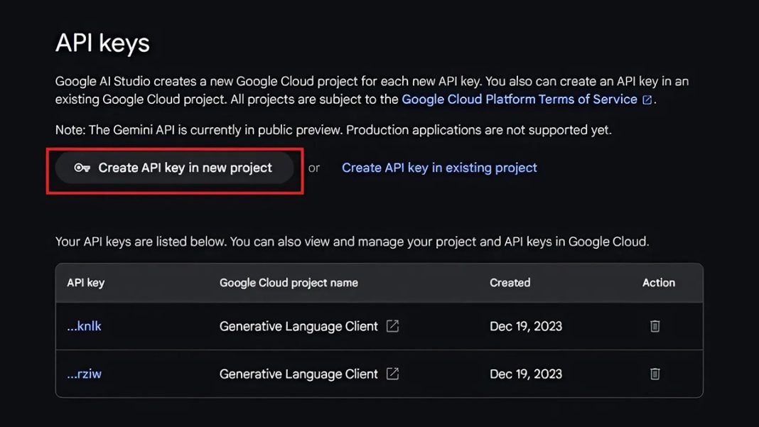 Cách lấy Gemini API Key miễn phí & sử dụng hiệu quả - Divine News